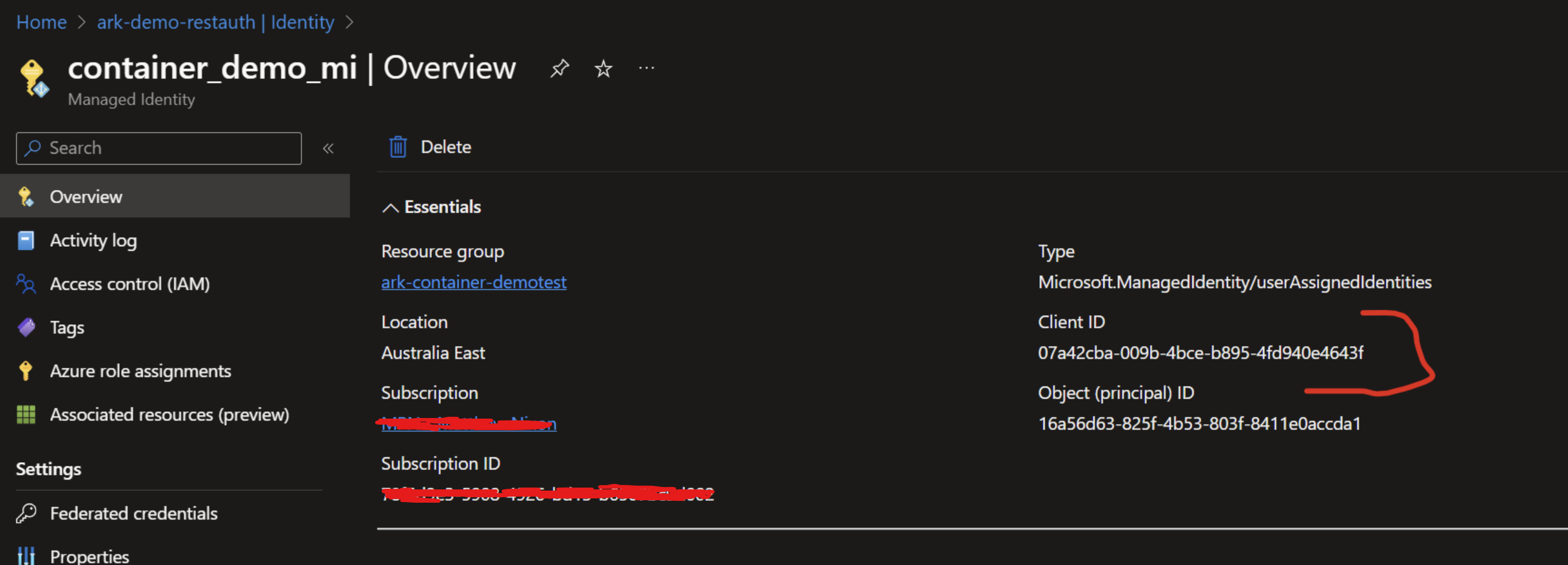 Managed Identity Authentication with Azure REST APIs and Azure Container Apps
