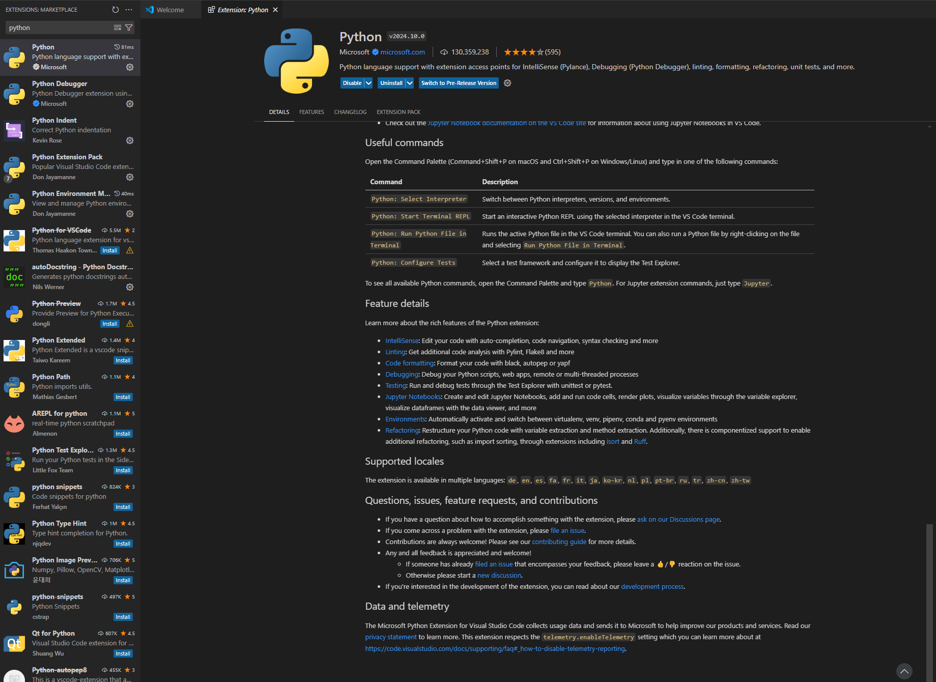 Data Science via VS Code. Part 2: Initial Libraries and Data Import