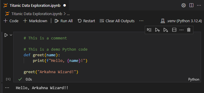 Data Science via VS Code. Part 2: Initial Libraries and Data Import